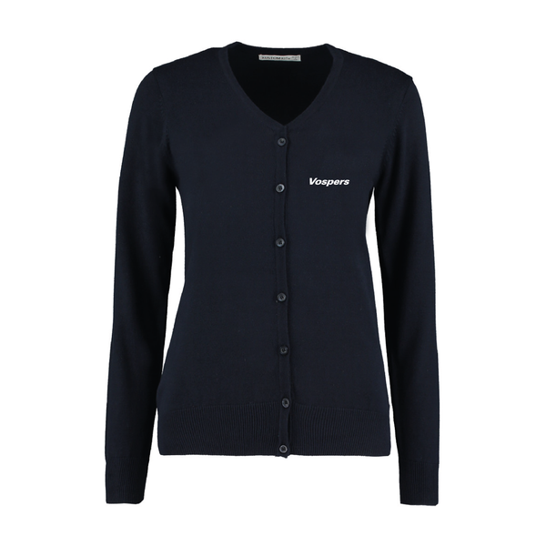 K354 - Kustom Kit Ladies Arundel Cotton Acrylic V Neck Cardigan ...